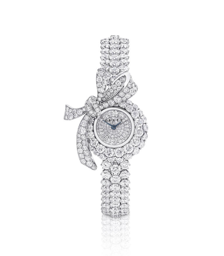 Diamond-encrusted watches from Cartier, Van Cleef & Arpels, Jaeger ...