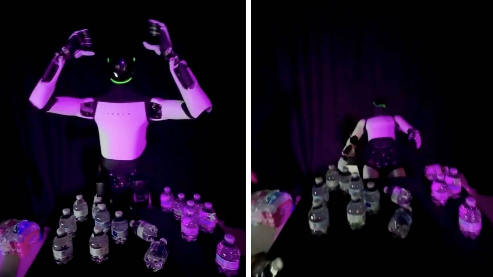 Otra chapuza de Elon Musk: un robot de Tesla la lía en directo y ...