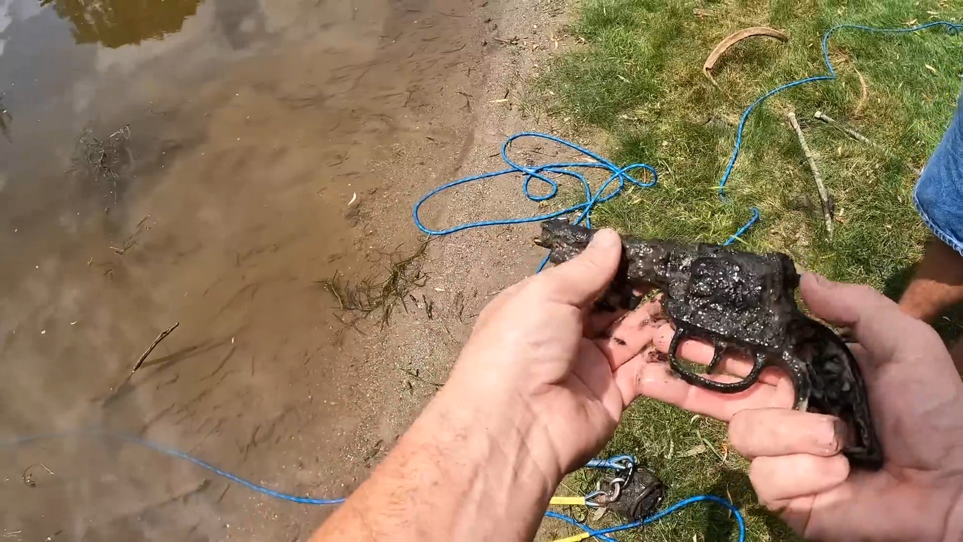 This magnet fishing find was deadly... police arrived fast