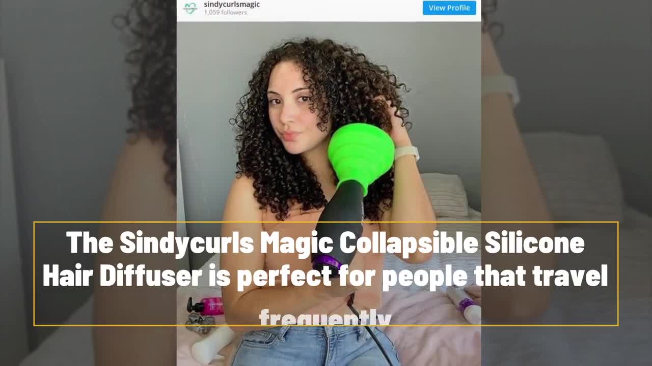 3 of the best hair diffusers for curly hair