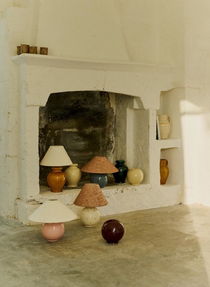 Northern light: Mix-and-match table lamps from Tambur in Sweden