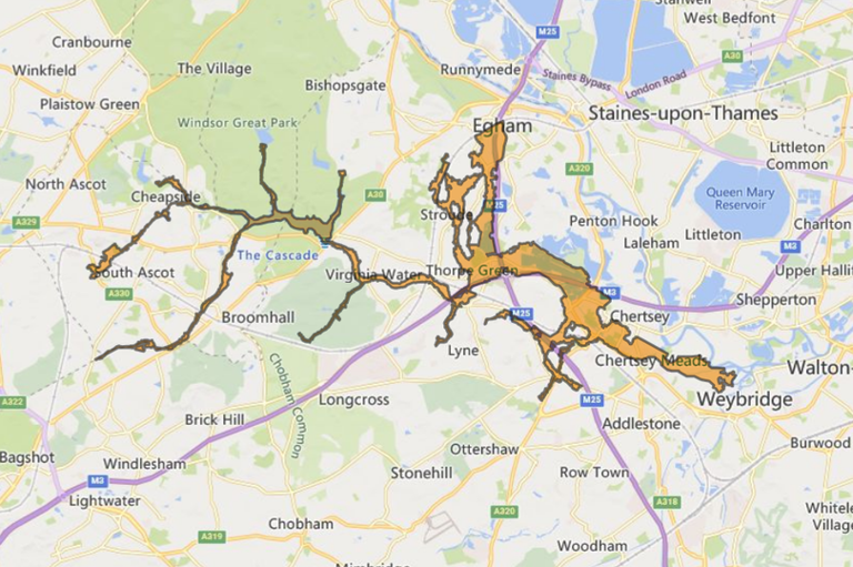 Surrey flood alert issued for River Bourne as public told 'be prepared'