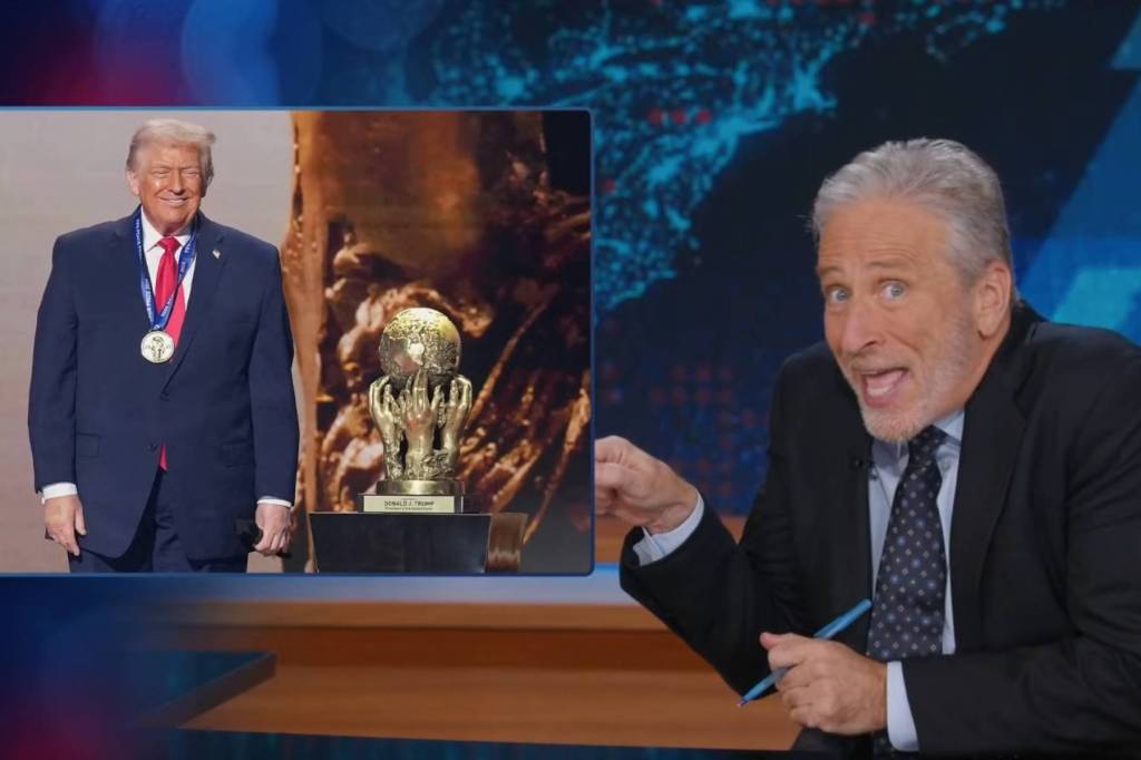 Jon Stewart rips Trump's 'made up' FIFA peace prize amid escalating ...