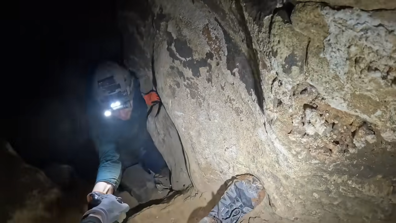 They found human remains in a cave under their own yard
