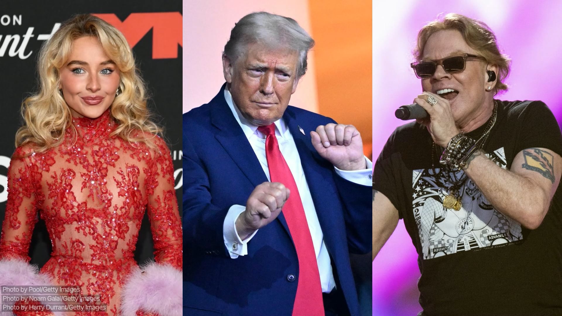 Artistes ayant critiqué Trump pour avoir utilisé leur musique