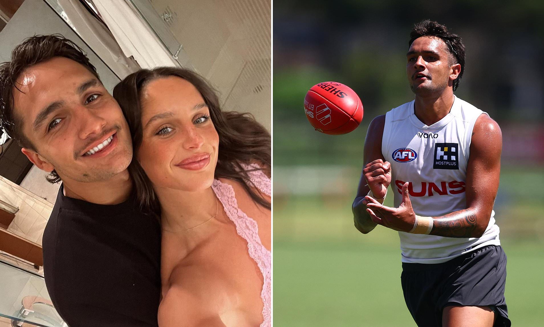 Footy bad boy's reunion with influencer ex grows stronger in new photos