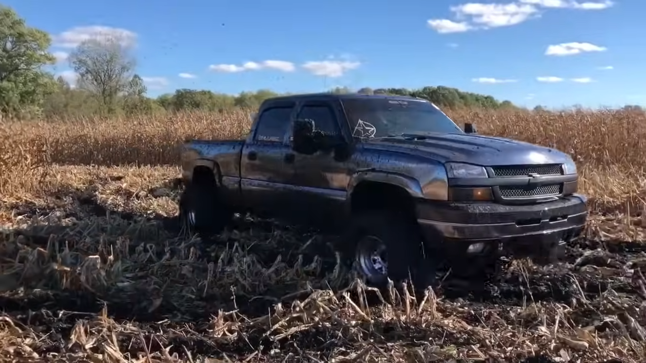 I went mudding on 18-inch drag slicks then things got ugly