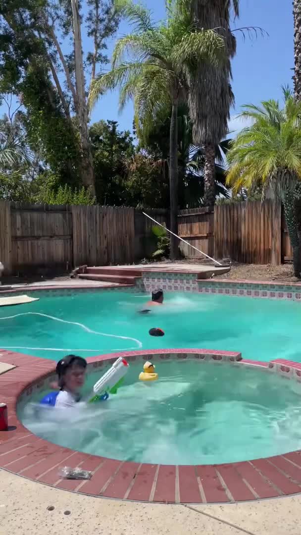 Get blasted & catch a football #shorts