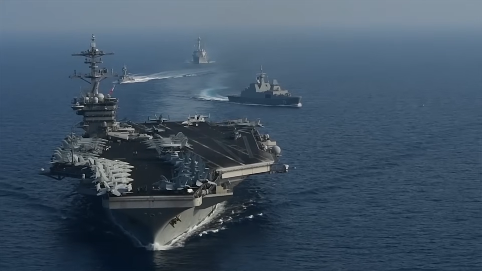 Who expected a modest French sub to outsmart a US carrier?