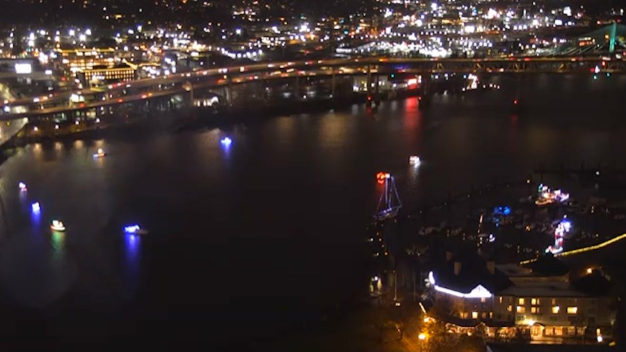 Video: Christmas Ships Parade returns to the Willamette River in Portland