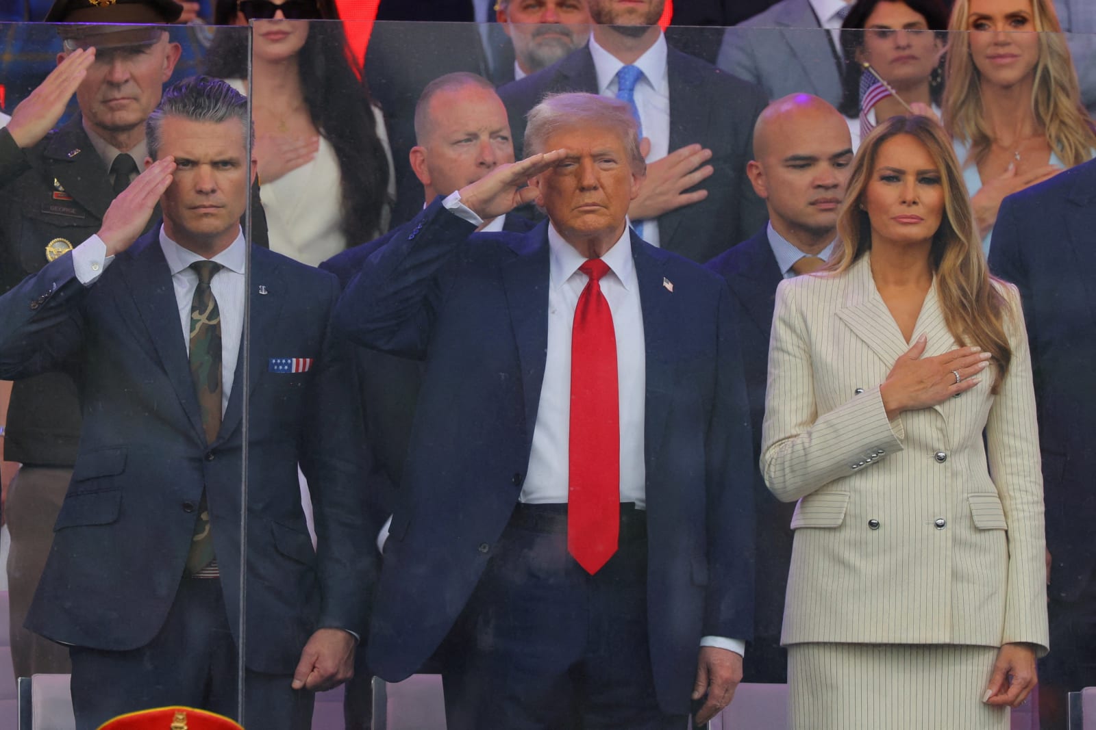 Trump backs candidate accused of misleading voters in military-themed ad