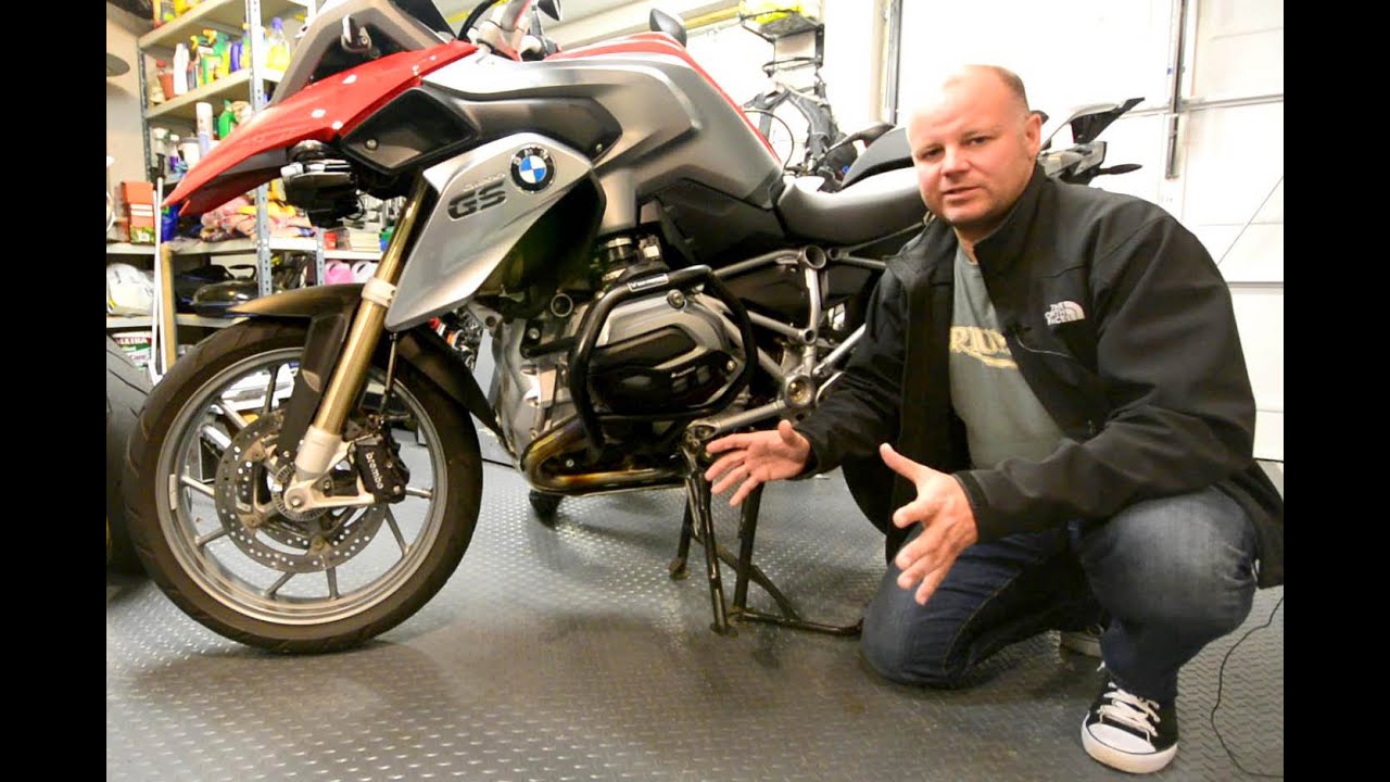 BMW R1200GS sidestand foot enlarger