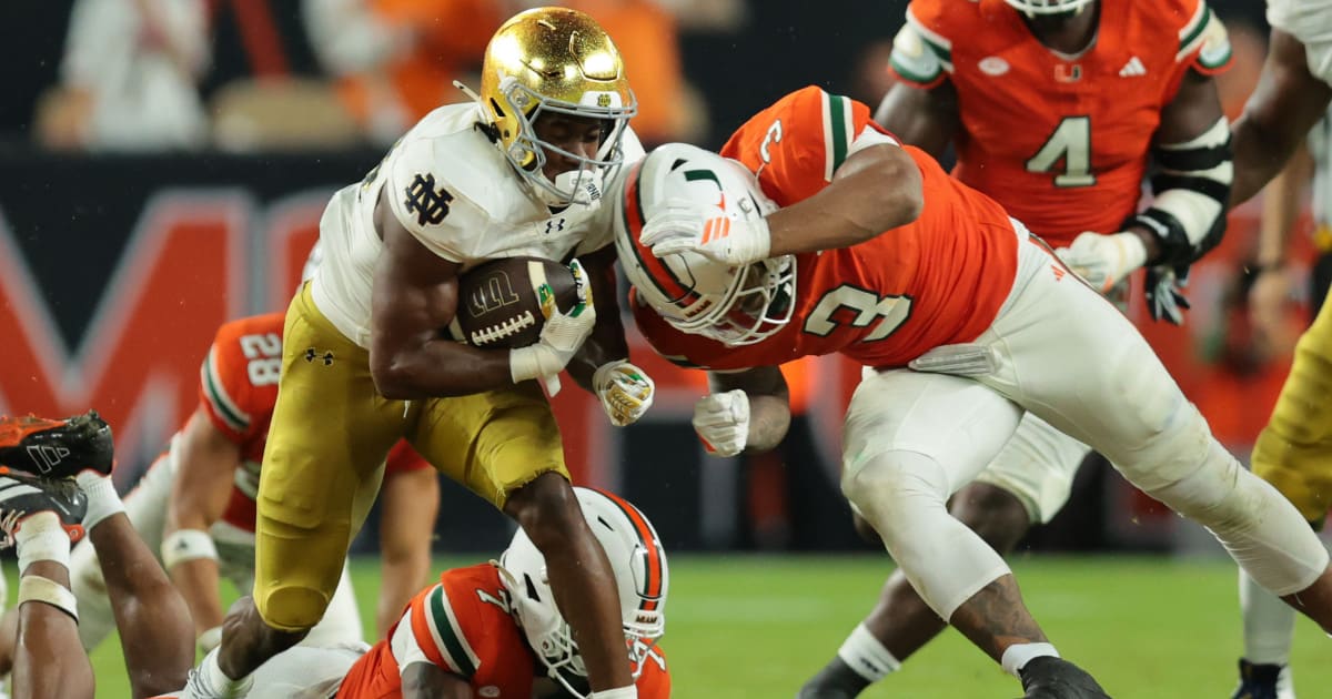 ESPN panel hotly debates Miami vs. Notre Dame, value of head-to-head result
