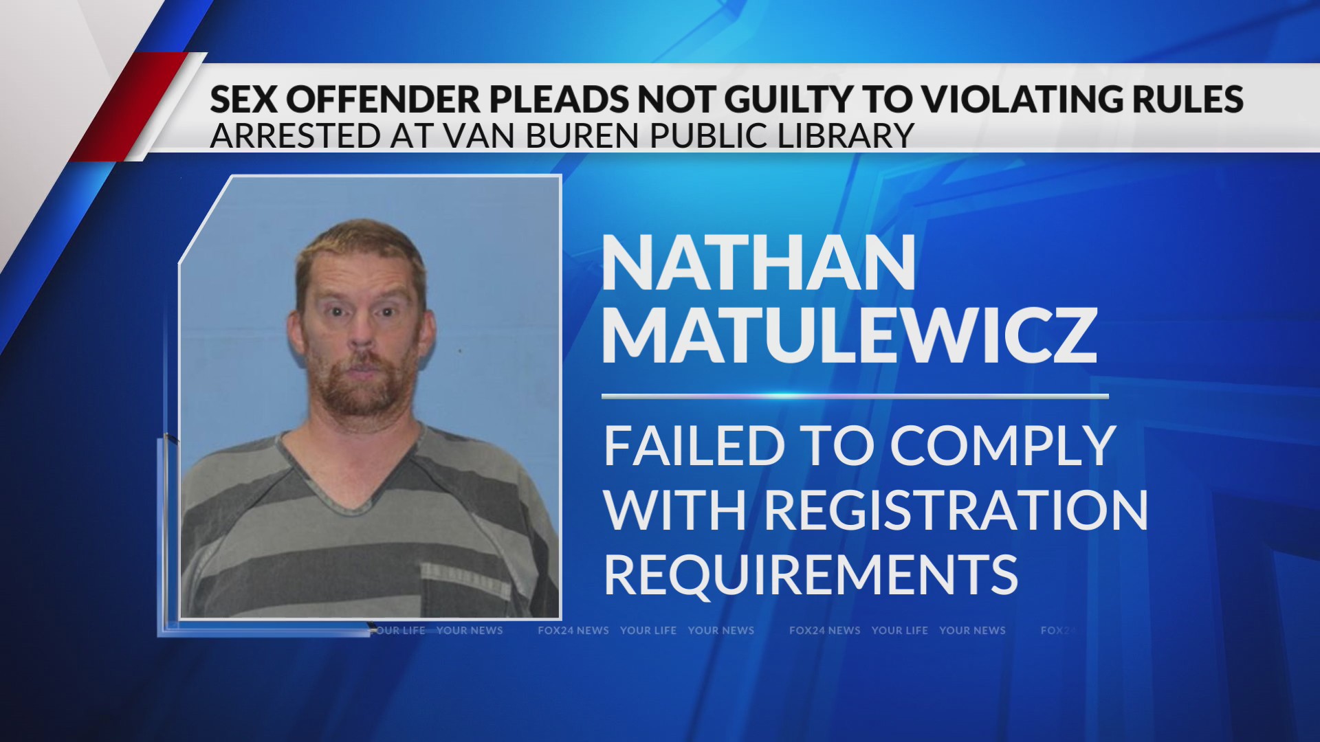 Sex offender pleads not guilty to violating rules after being arrested ...