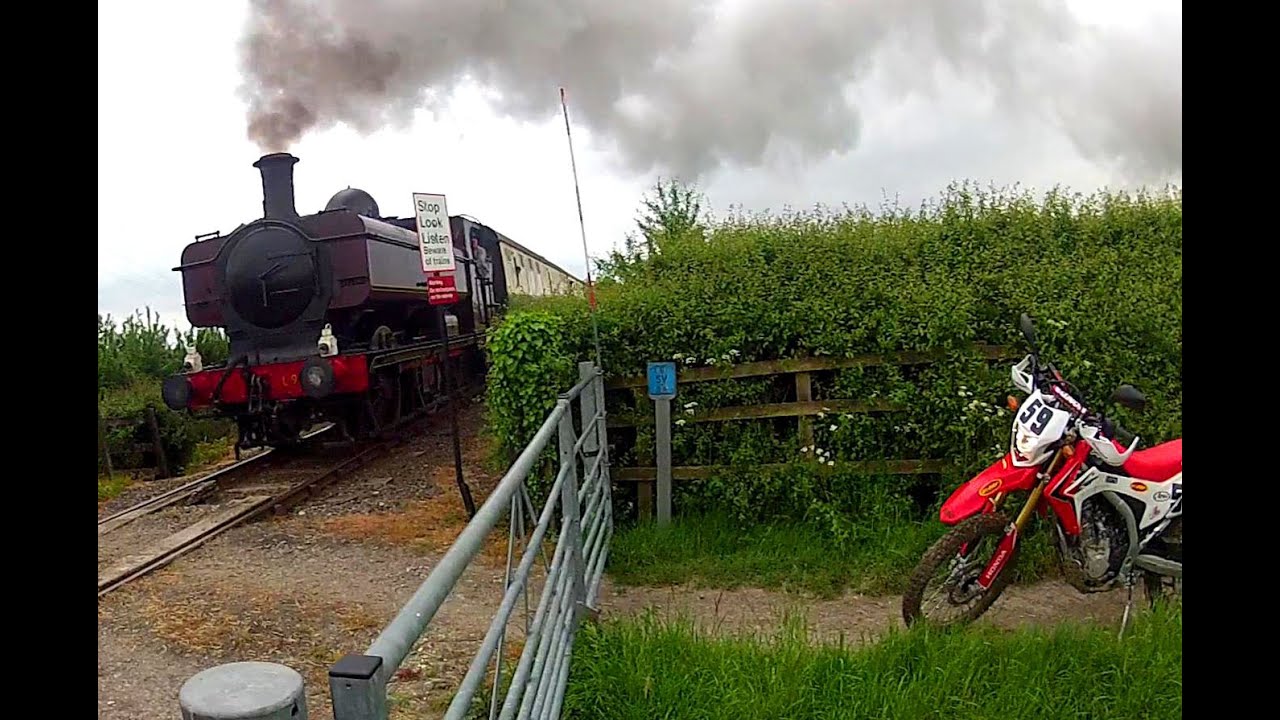 Green lane, mud & a steam train