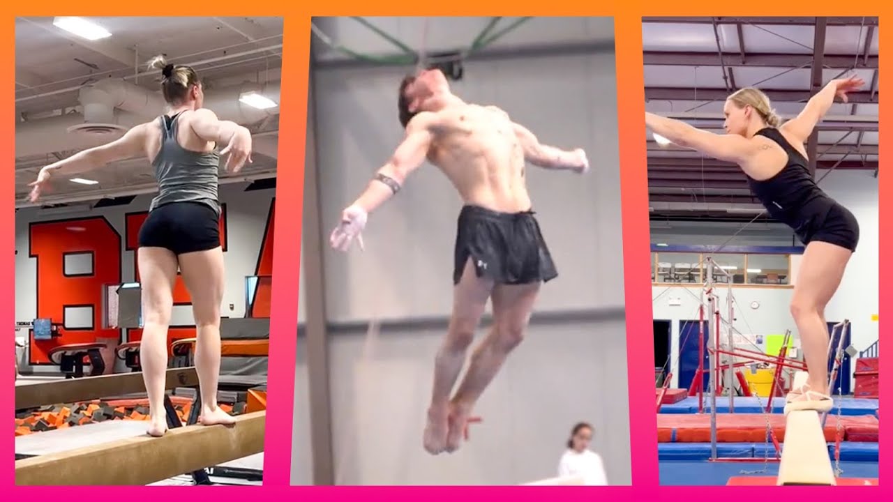 The uneven bars Olympic champion is back! Jade Carey looking amazing ...