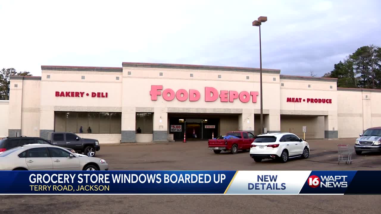 Food Depot boards up doors after announcing December closure