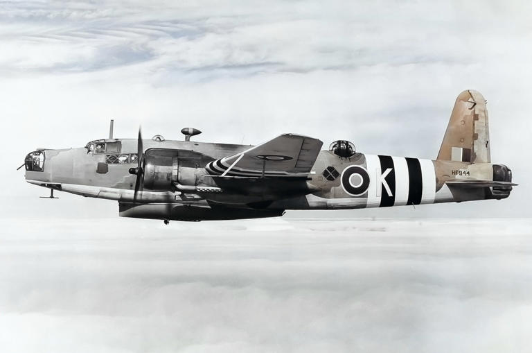 Os bombardeiros britânicos que foram cancelados