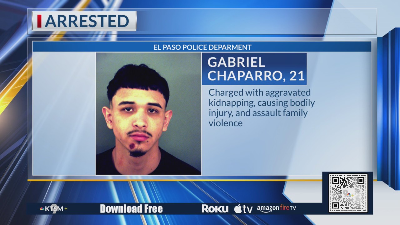 El Paso man arrested for kidnapping, assault of young woman, police say
