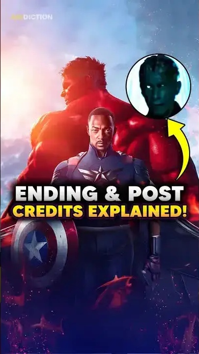 Captain America brave new world ending & post-credit scene explained! # ...