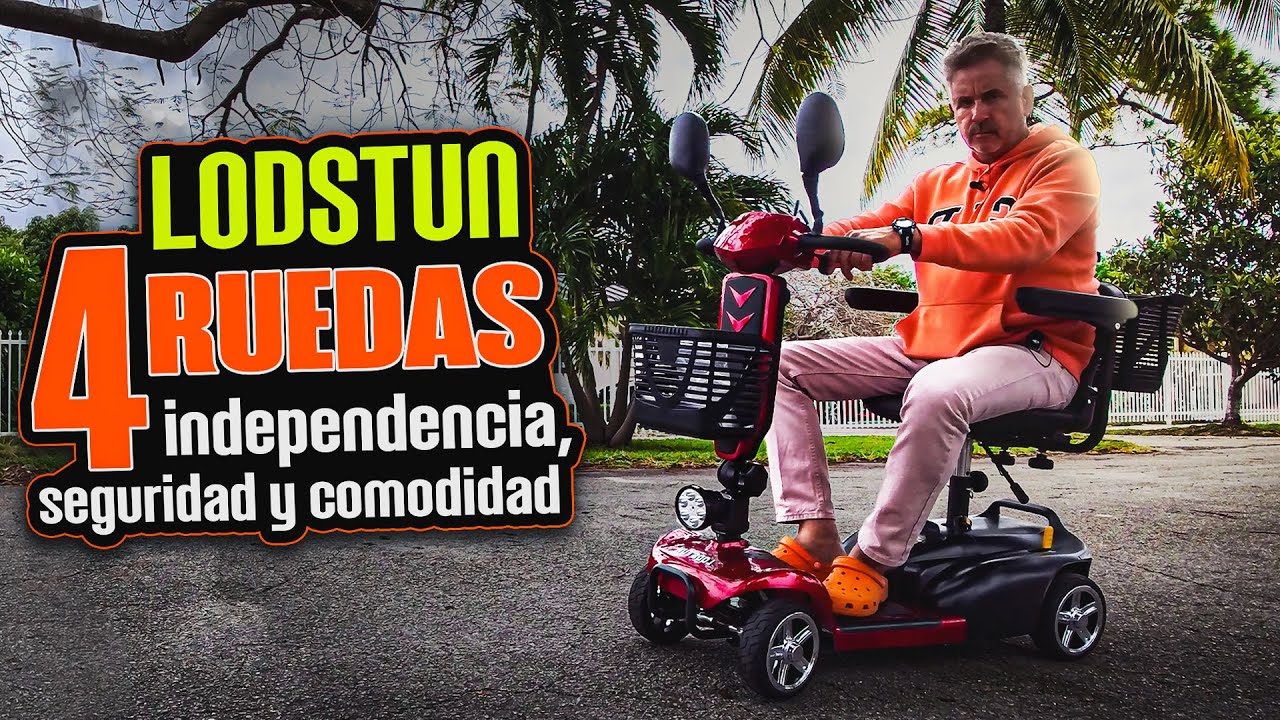 ¡Revoluciona tu movilidad! LODSTUN 4 ruedas • mejor scooter eléctrico ...