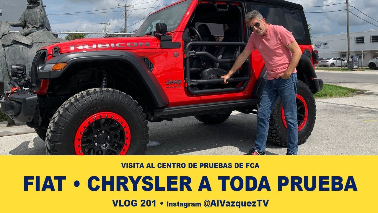Probando lo mejor de Fiat Chrysler • Vlog 201