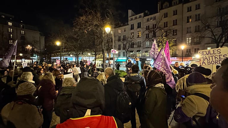 Paris Protesters Demand Action As France Faces Surge In Gender Based