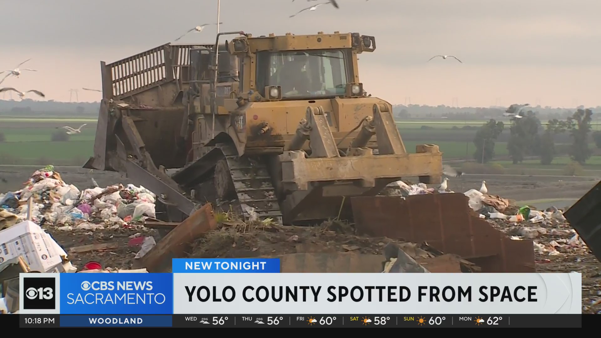 Yolo County landfill methane leak spotted by California satellite