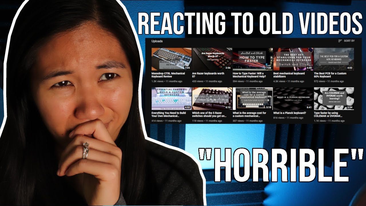 One year on YouTube - Reacting to old videos