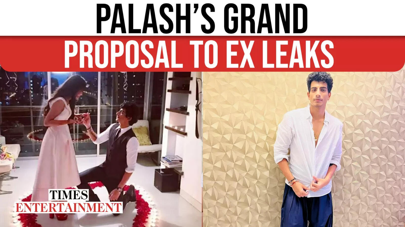Palash Muchhal’s Proposal Pic With Ex Goes Viral Amid Cheating Rumours!