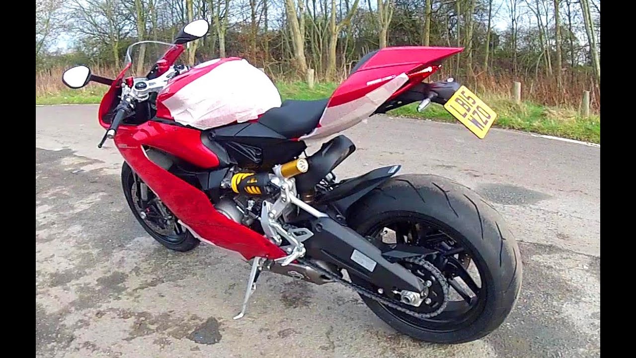 Panigale 899 first ride & running in
