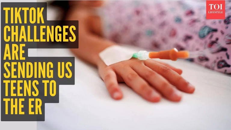 95% of teens at risk: 5 viral TikTok challenges sending US kids to ...