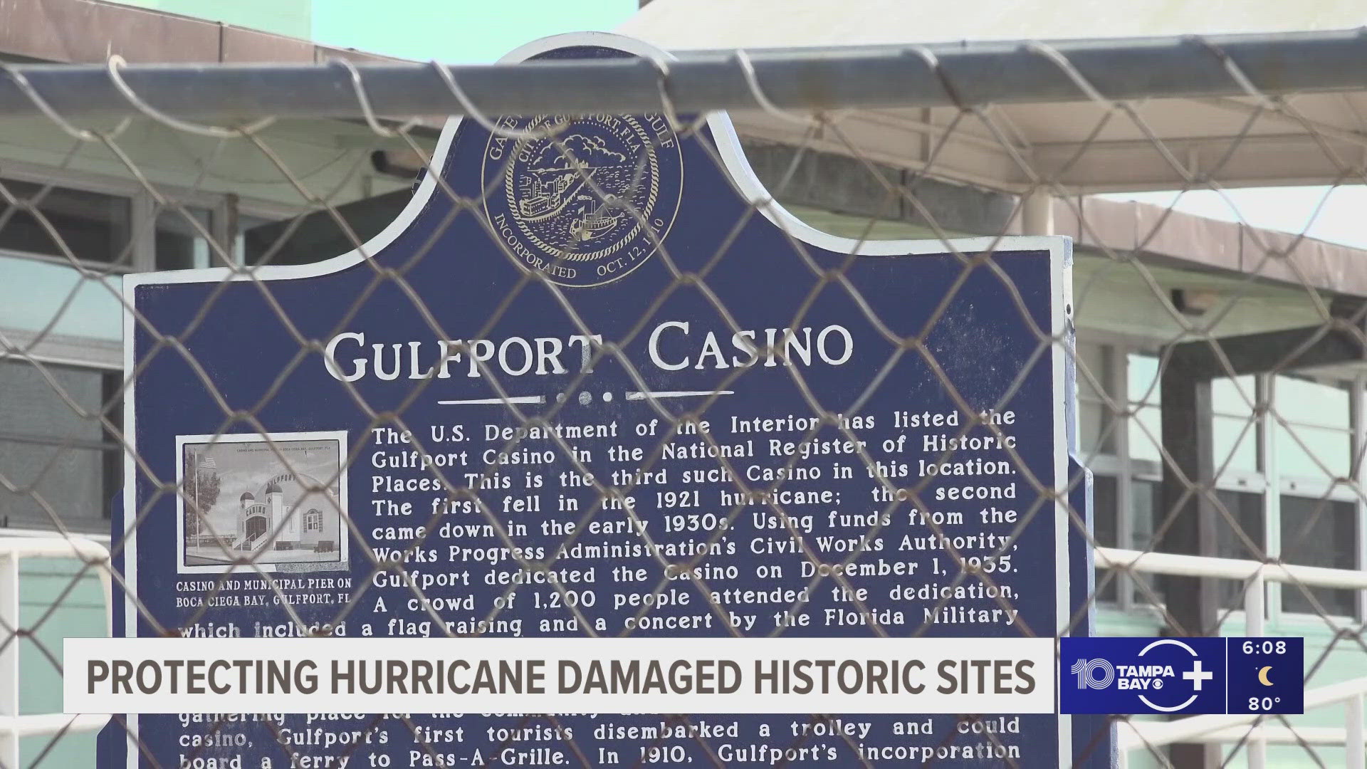 Storm-battered Florida landmarks and homes get new help to preserve ...