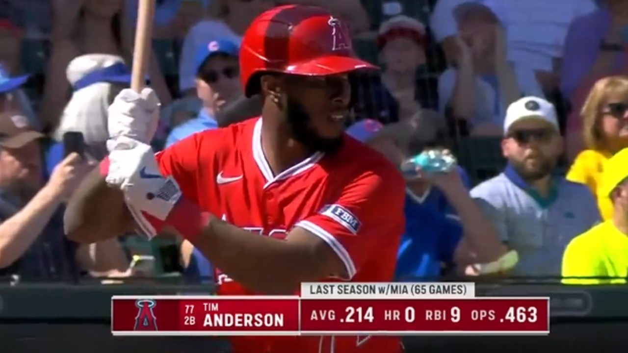 Tim Anderson is the worst hitter in MLB today, and it's truly hard to watch