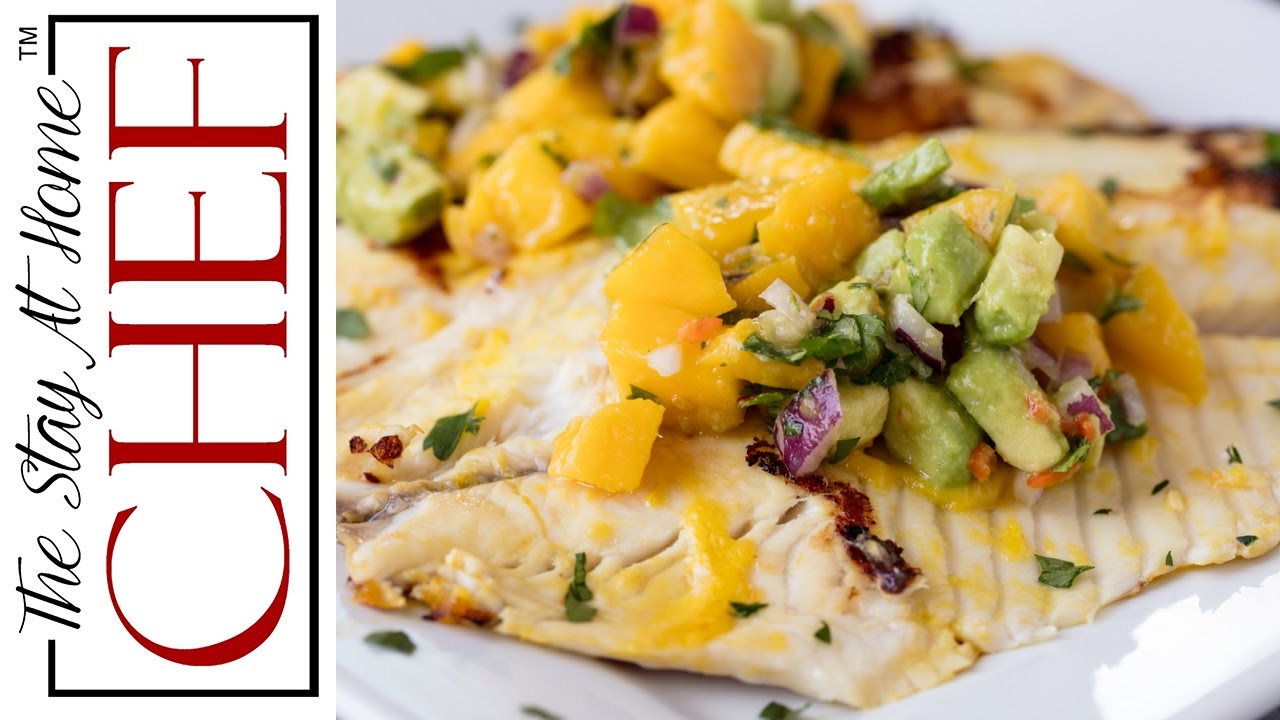 How to make mango chile tilapia