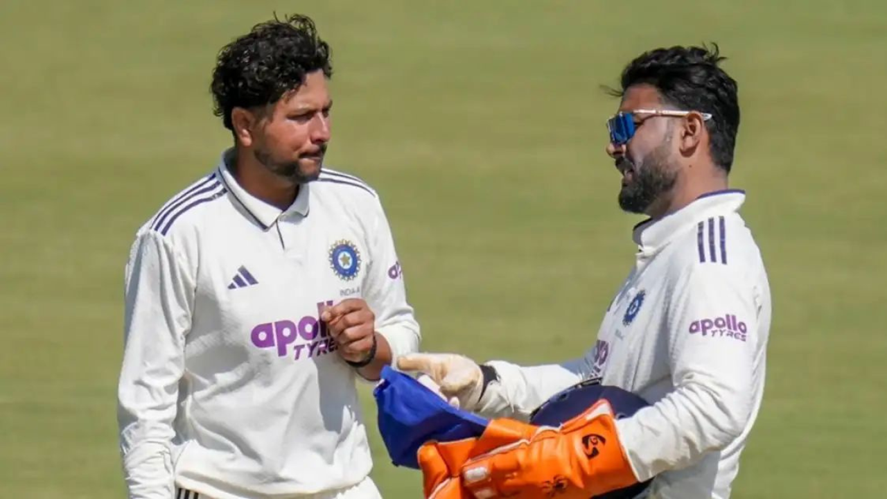 Rishabh Pant’s rage on stump mic goes viral as Kuldeep Yadav delays ...