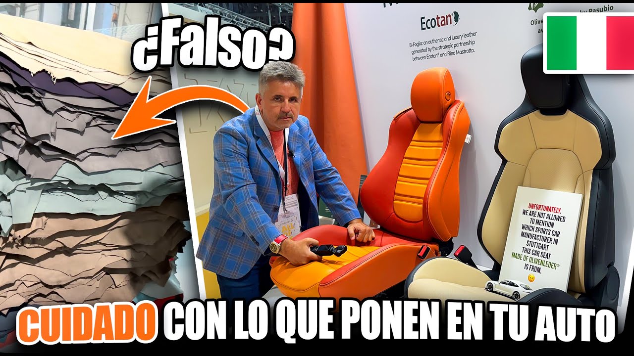 Cuero falso o sintético imita la apariencia y textura del auténtico ...