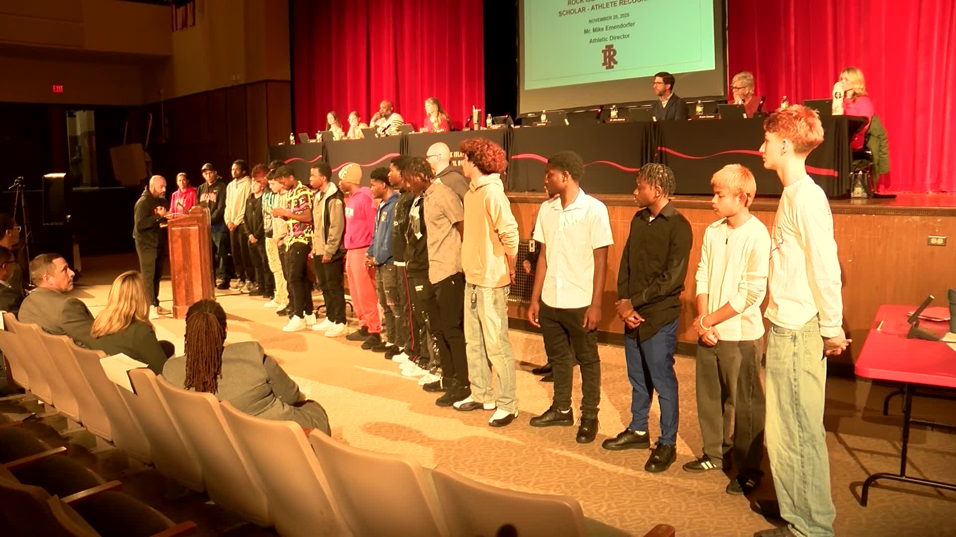 Rock Island Rocks soccer honored by school board