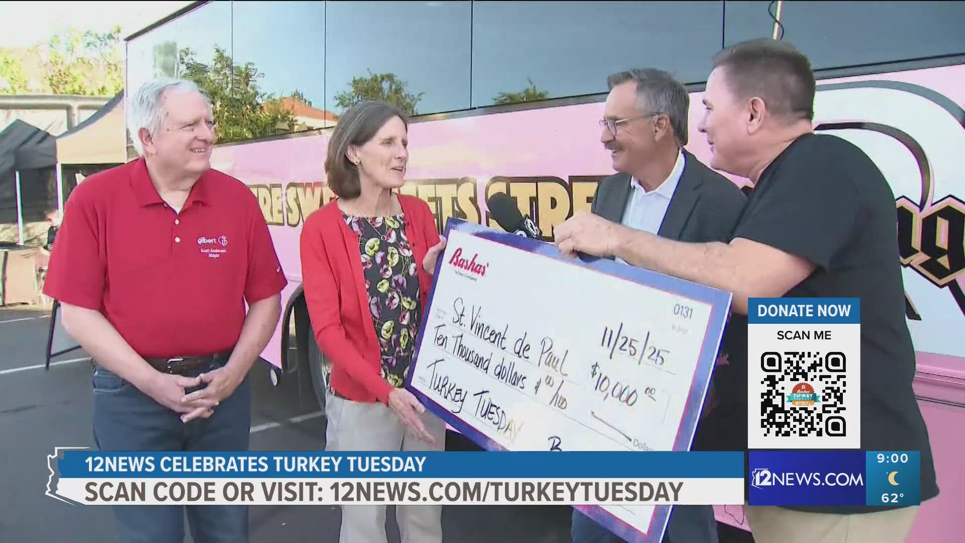 Turkey Tuesday highlights: Community raises money for St. Vincent de Paul
