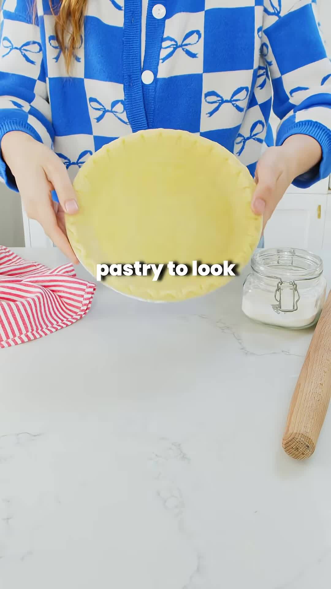Make Store-Bought Pie Crust Look Homemade (Easy Trick!)