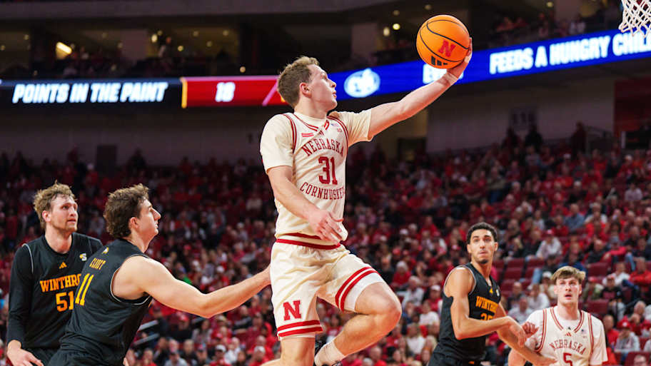 Rienk Mast Goes Off for 31 to Help Nebrasketball Fend Off Winthrop