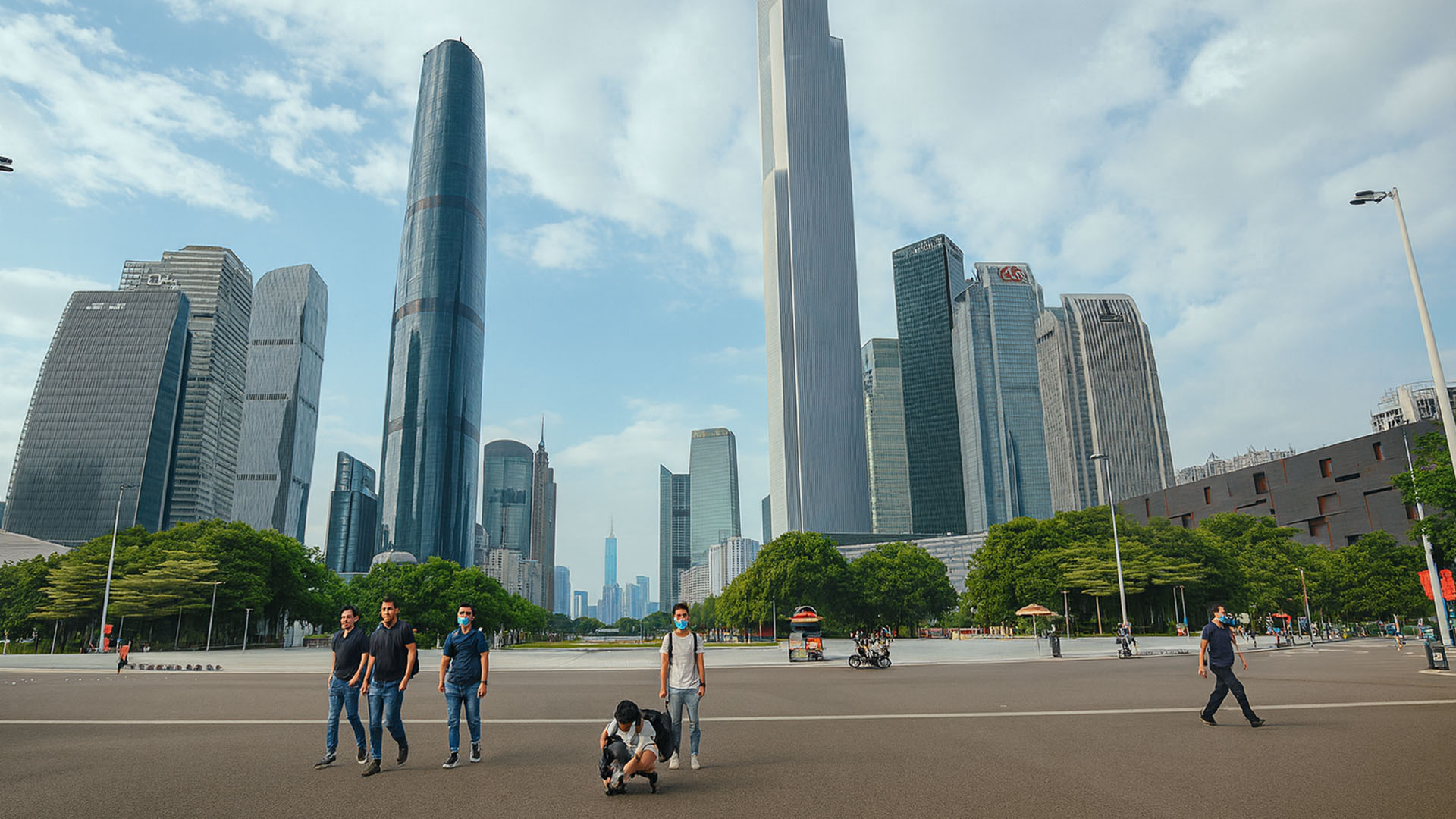 כמה מתקדמת מרכז גואנגג'ואו?