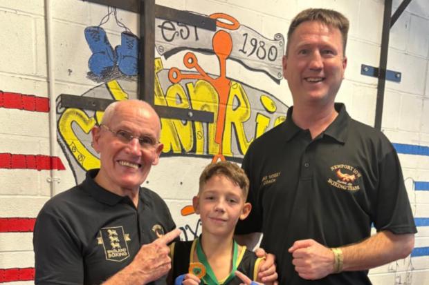 13-year-old boxer impresses judges with strong performance
