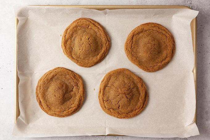 Gingerbread Cheesecake Cookies