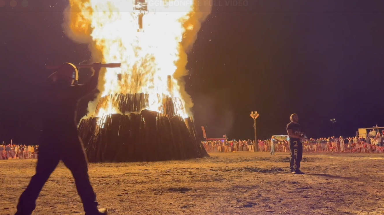 Student-led Aggie Bonfire continues century-old Texas A&M tradition