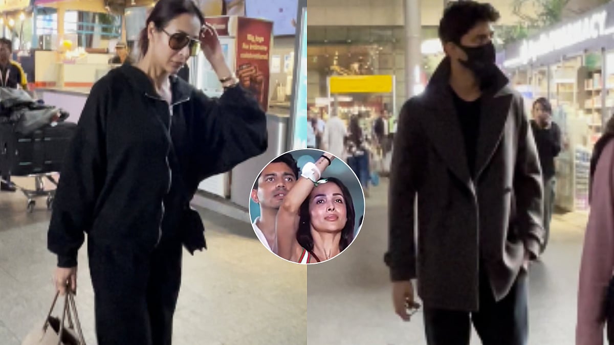 Malaika Arora SPOTTED With Rumoured BF Harsh Mehta At Mumbai Airport, Duo Exits In Same Car ...