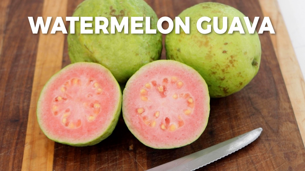 How to eat watermelon guava | What does watermelon guava taste like?