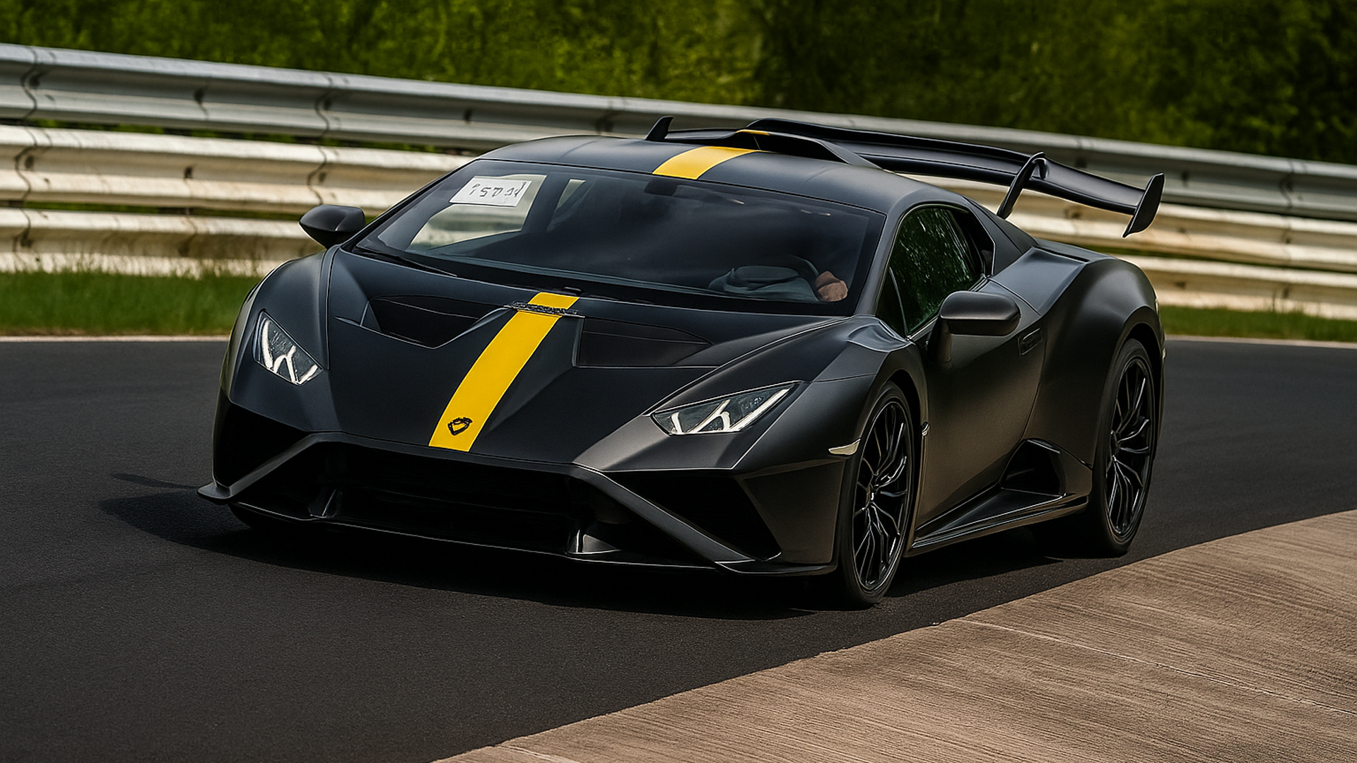 Lamborghini vise le record du tour sur la Nordschleife