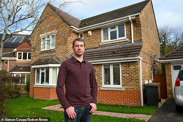 Next door neighbours live in almost identical houses... but one faces ...