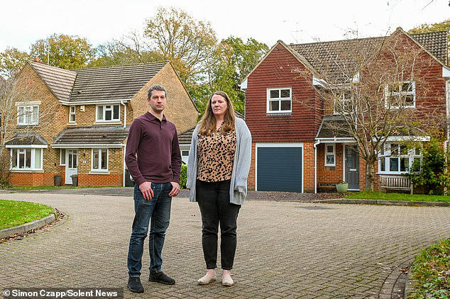 Next door neighbours live in almost identical houses... but one faces ...